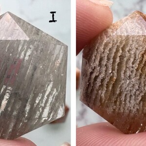 Thousand Layer Garden Quartz Star of David/hexagon Carving - Etsy