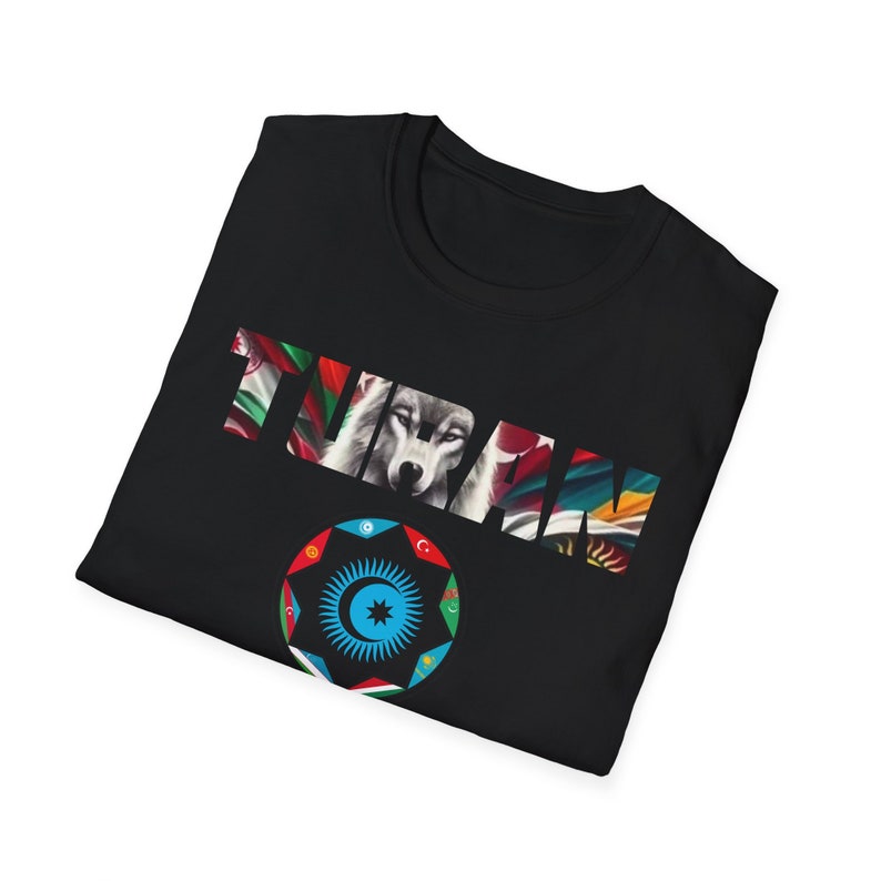 Turan Wolf Design Turkic States Shirt, Bozkurt, Turan Wolf Fashion ...