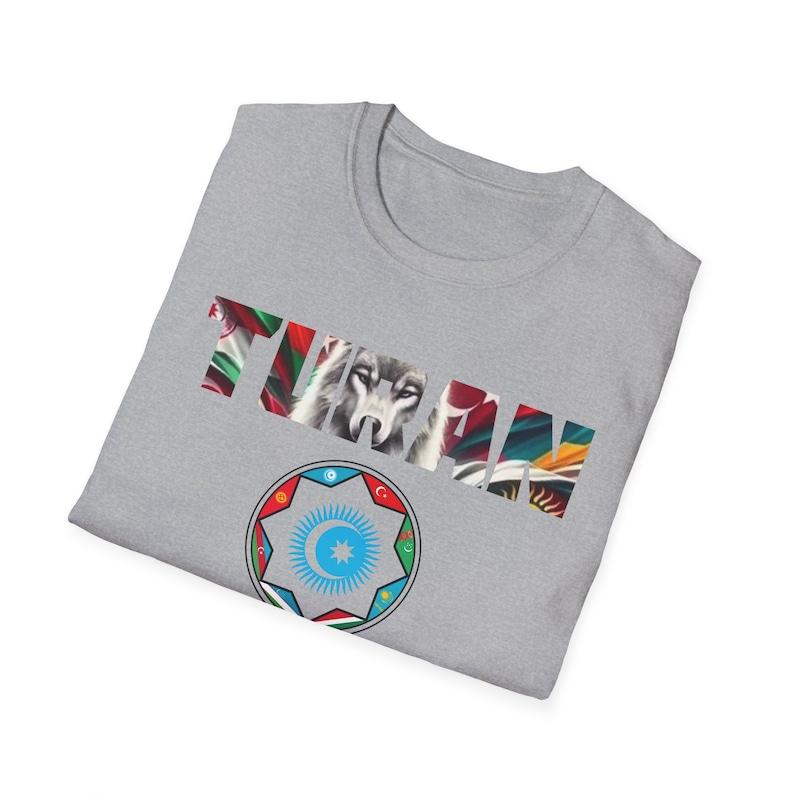 Turan Wolf Design Turkic States Shirt, Bozkurt, Turan Wolf Fashion ...