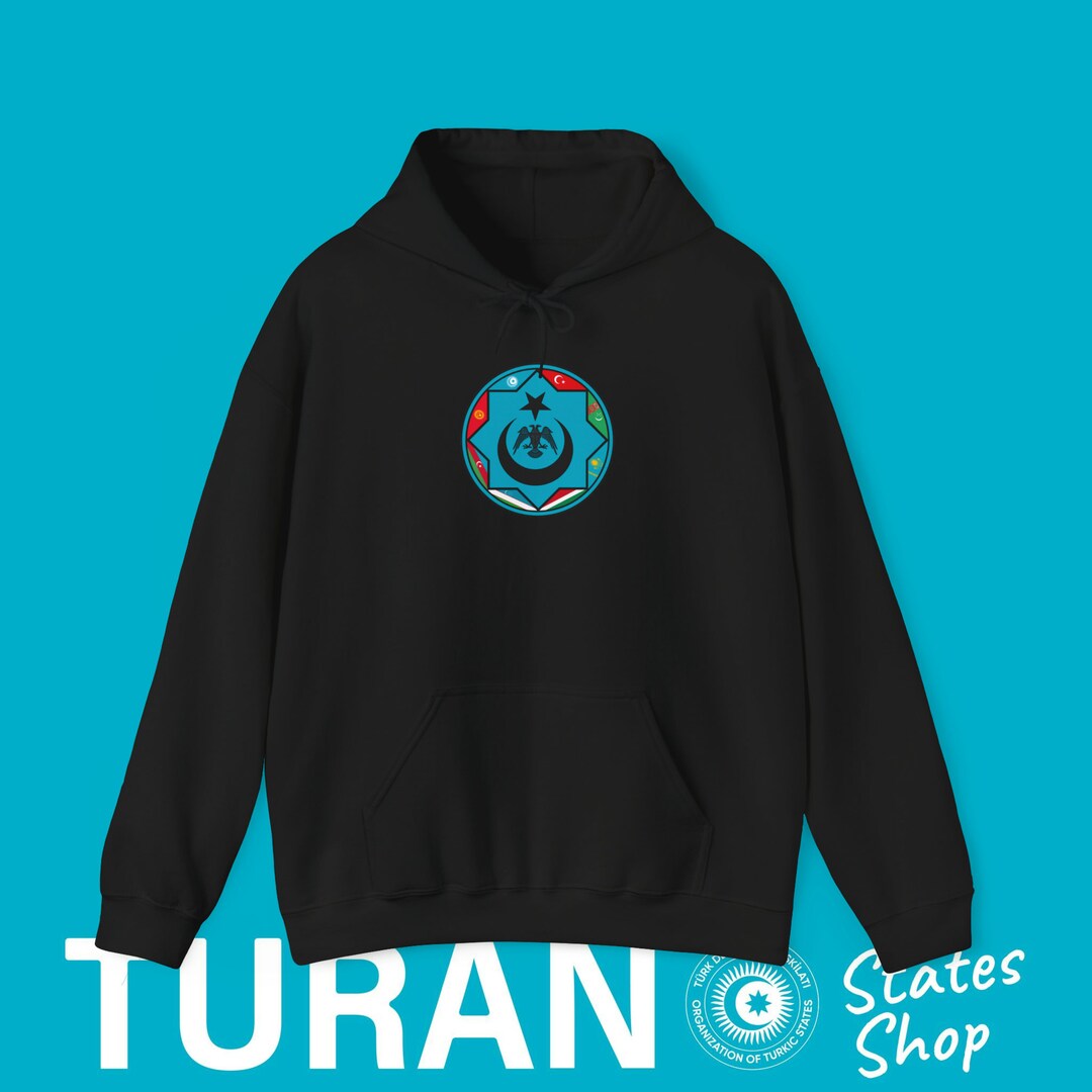 TURAN States Seljuk Eagle Design Hoodie, Turan Design, Seljuk Double ...