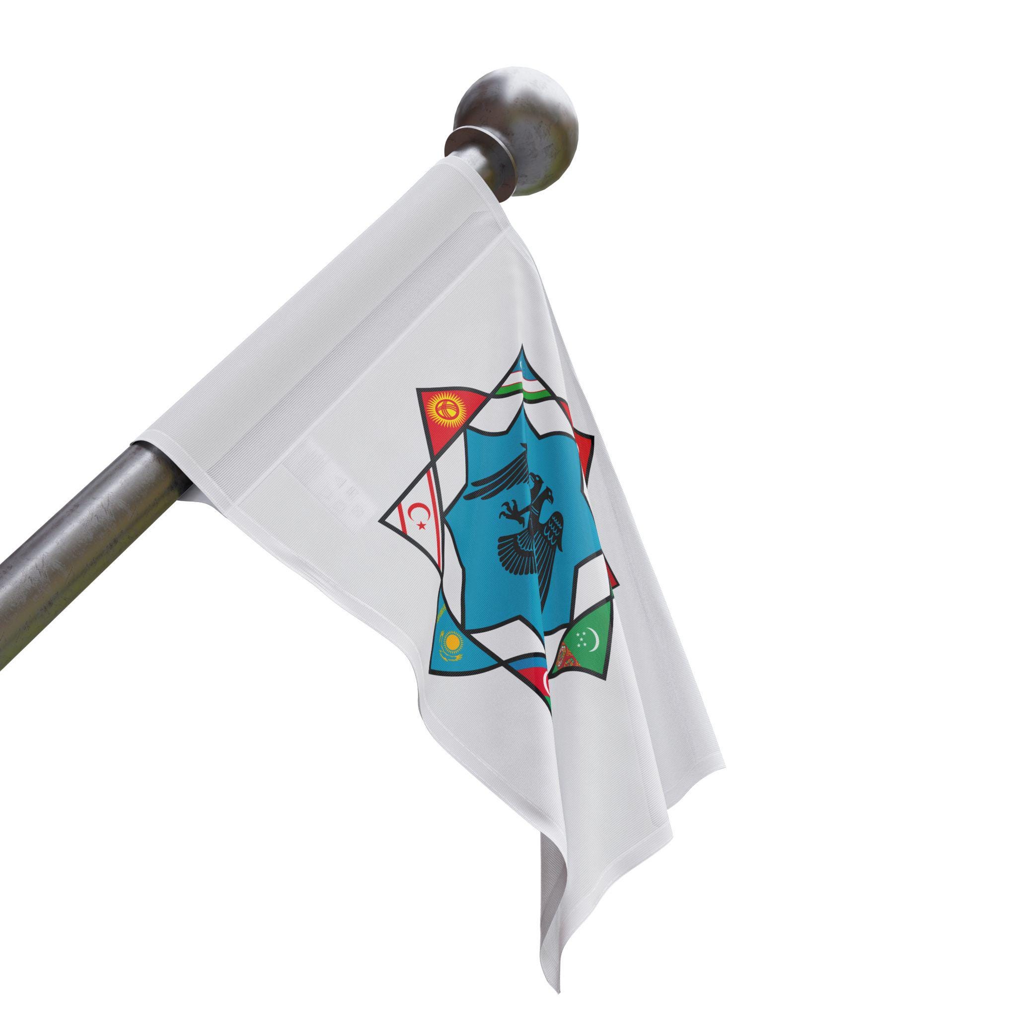 Selcuklu Design Flag, Selcuklu Bayragi, Seljuk Flag, Turan, Türk ...