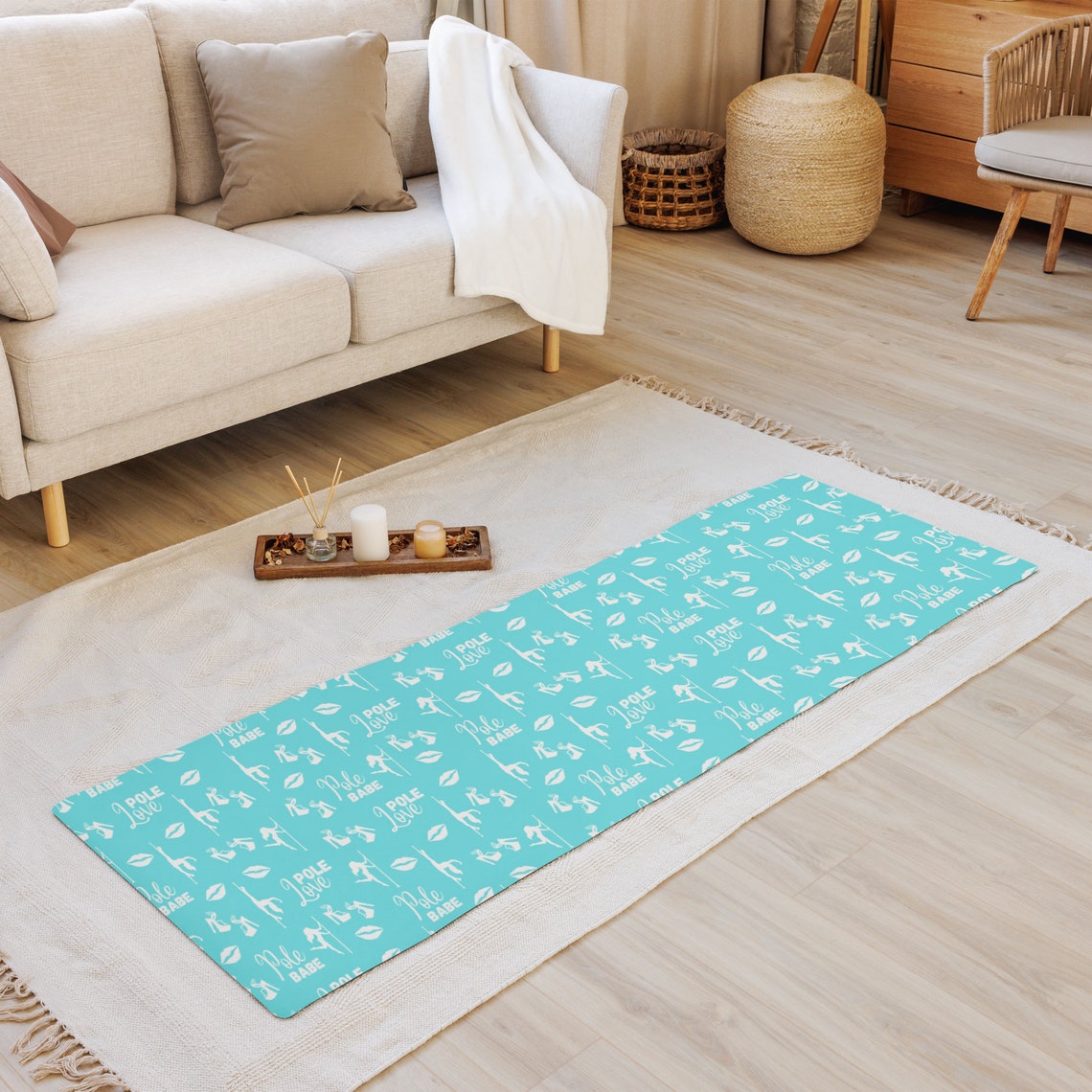 Pole Dance Yoga Mat, Yoga Mat for Pole Dancers, Pole Dancing Mat, Pole ...