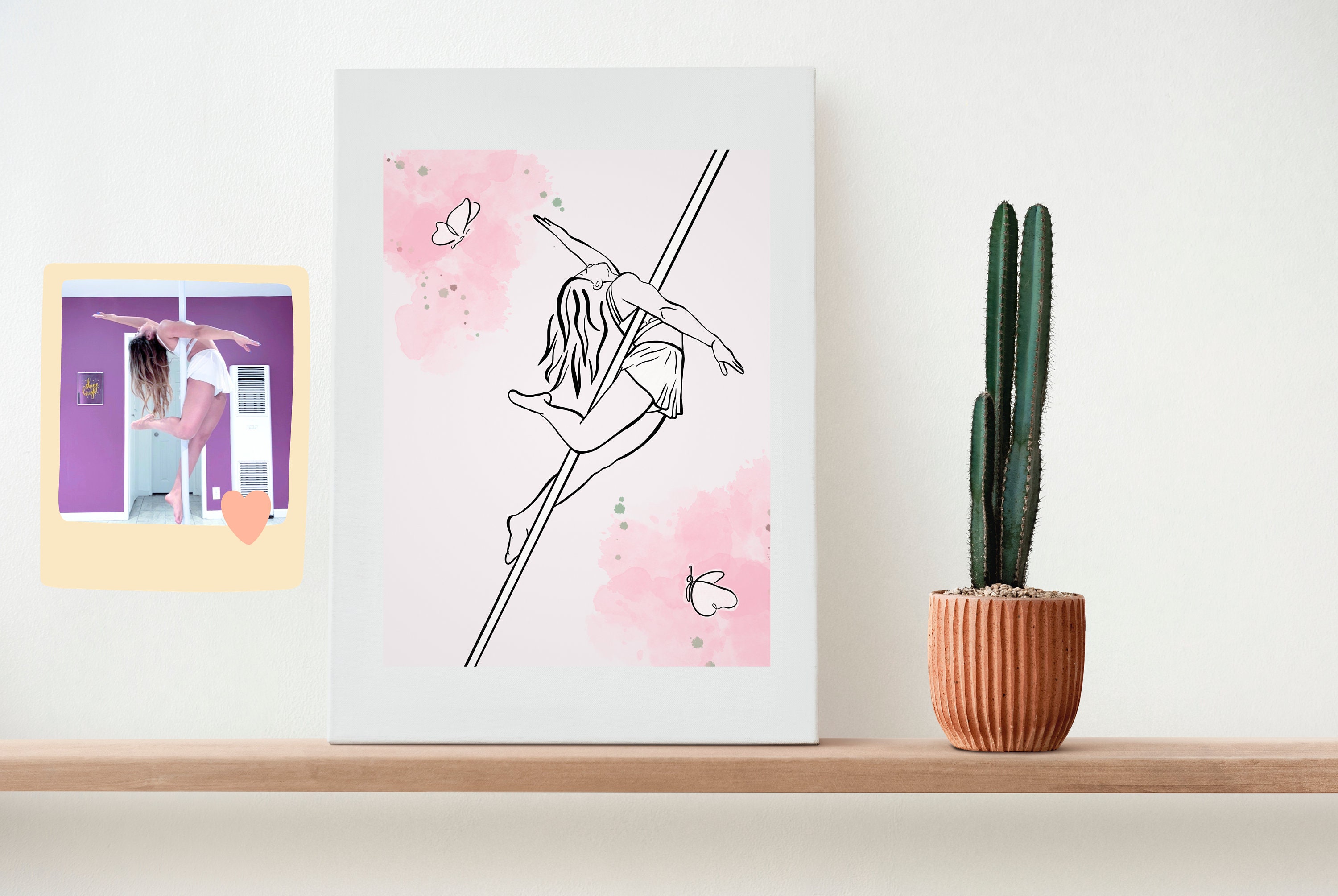 Pole Dance Custom Photo, Pole Dance Personalized Photo, Custom Pole ...