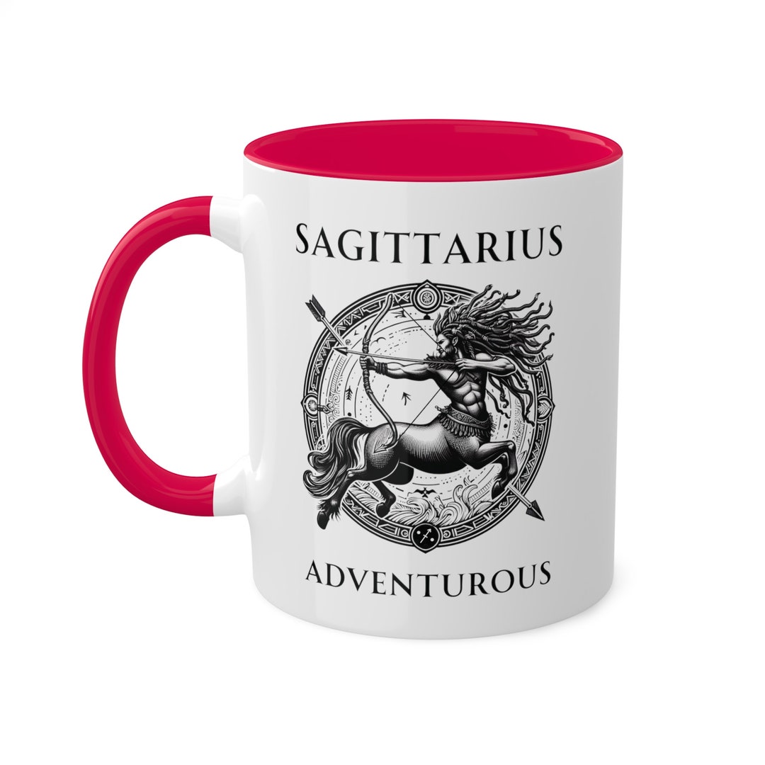 Sagittarius Self Reflection Mug, Fire Sign, Mutable - Etsy
