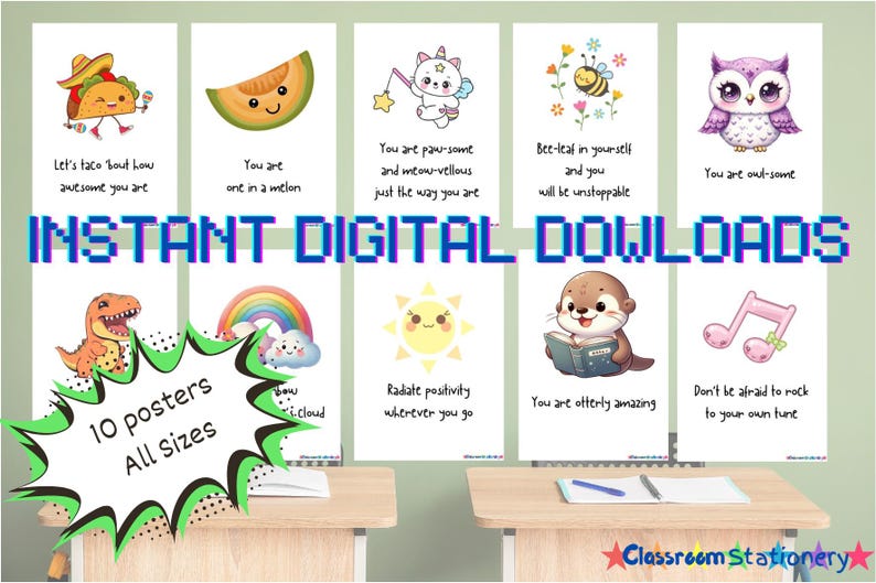 Classroom Fun Motivation Posters for Teachers, Schools, Students ...