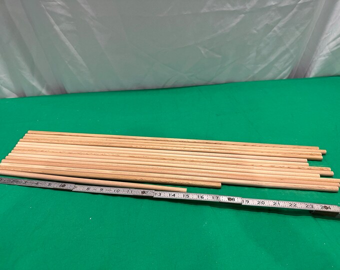 3/8” X 12" Full Round Dowel Clear Cedar Sanded - Etsy