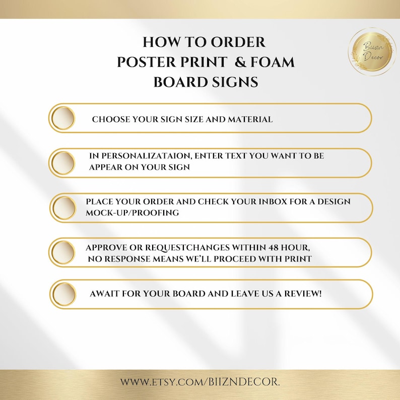 Personalized Floral Nikkah Welcome Sign: Beige, Gold & Pastel (printed ...