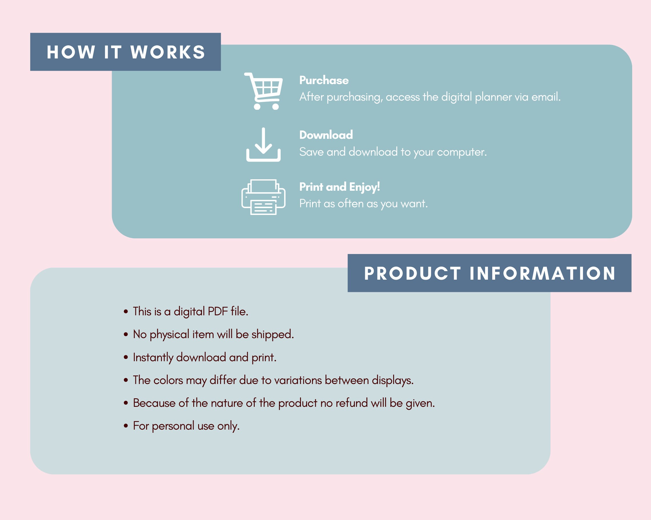 Self Reflection Journal, Printable Planner, Daily Ritual, Manifestation ...