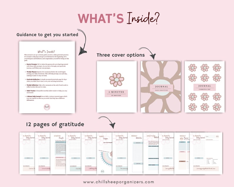 Self Reflection Journal, Printable Planner, Daily Ritual, Manifestation ...