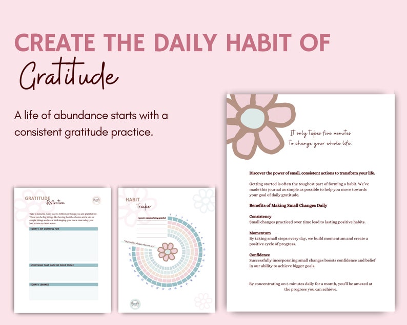 Self Reflection Journal, Printable Planner, Daily Ritual, Manifestation ...