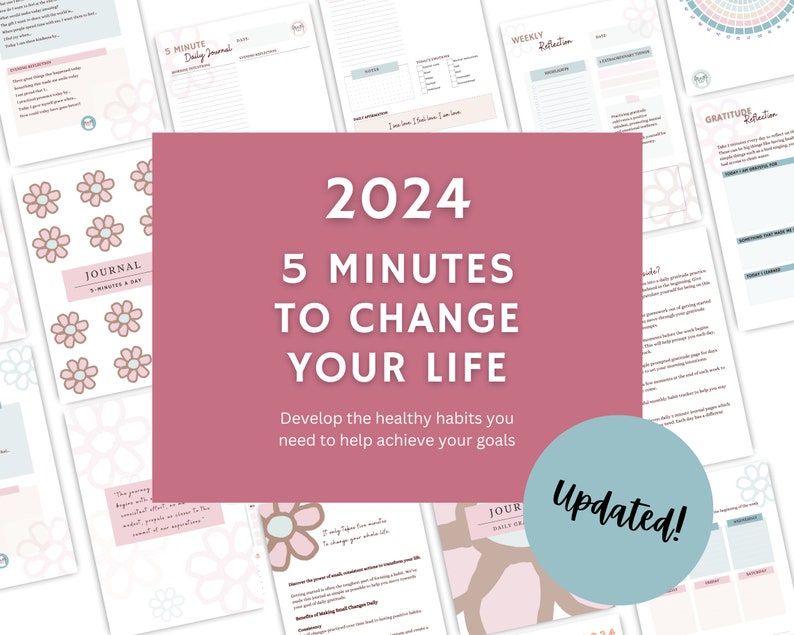 Self Reflection Journal, Printable Planner, Daily Ritual, Manifestation ...