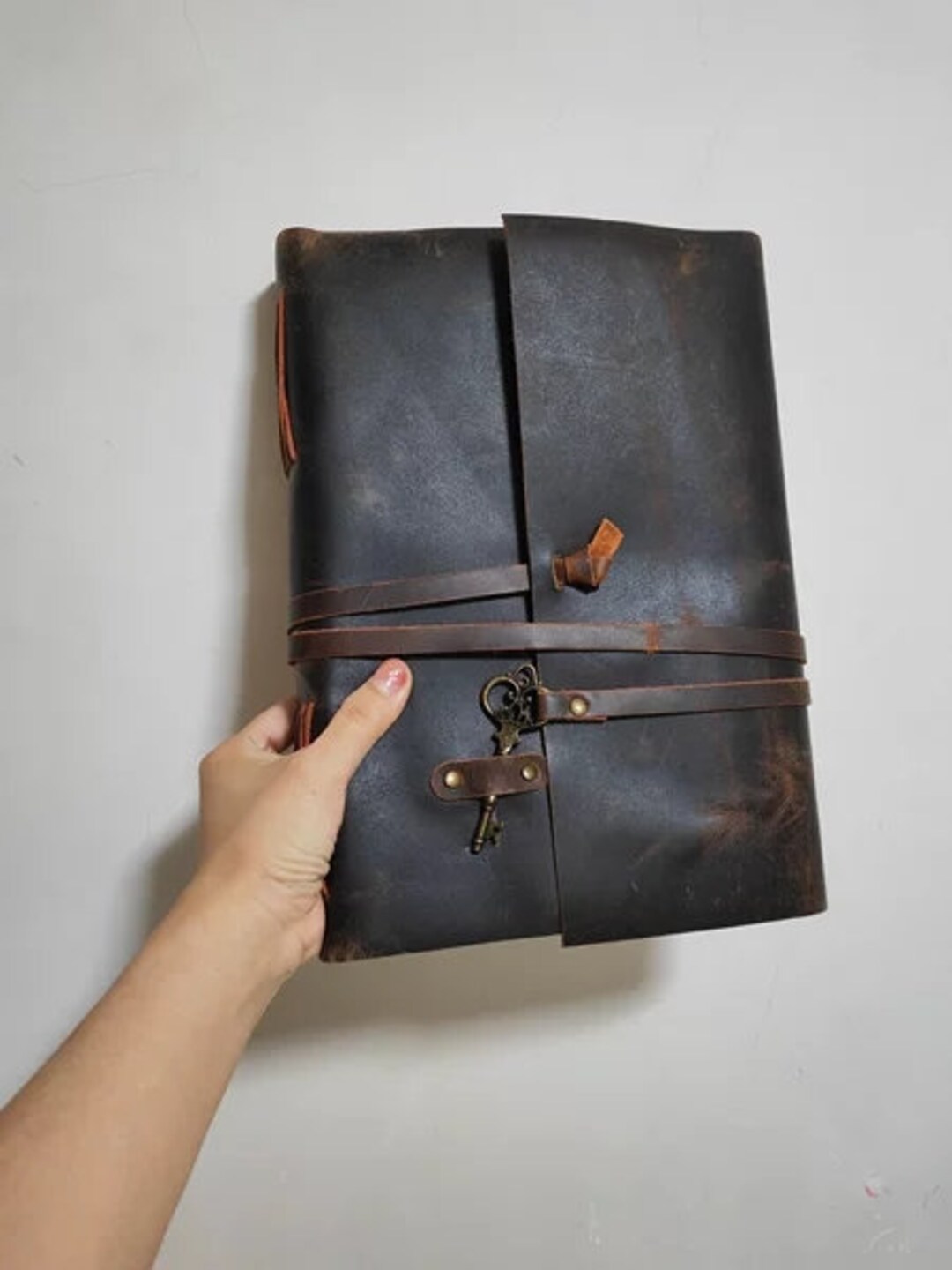 Indian Retro Handmade Mysterious Handbook Old Notebook Personalized Raw ...
