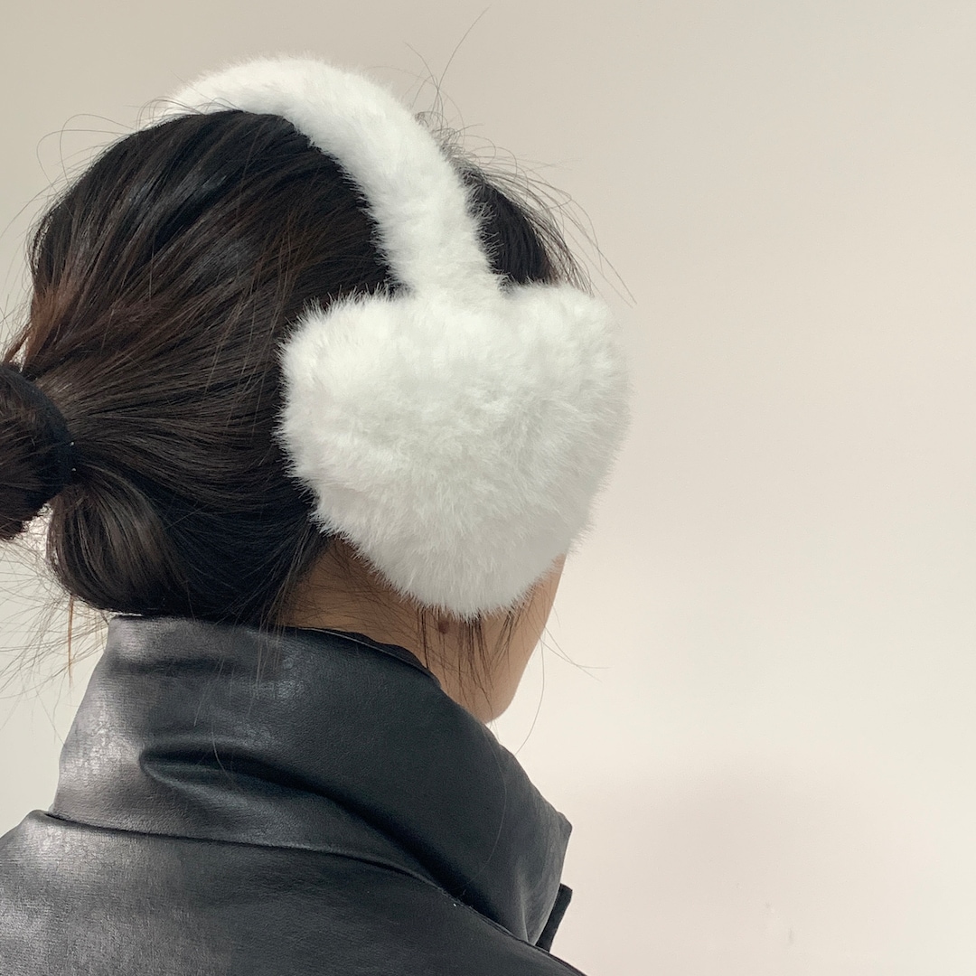 White Women Winter Ski Earmuffs Adjustable Winter Warm Earmuffs for ...