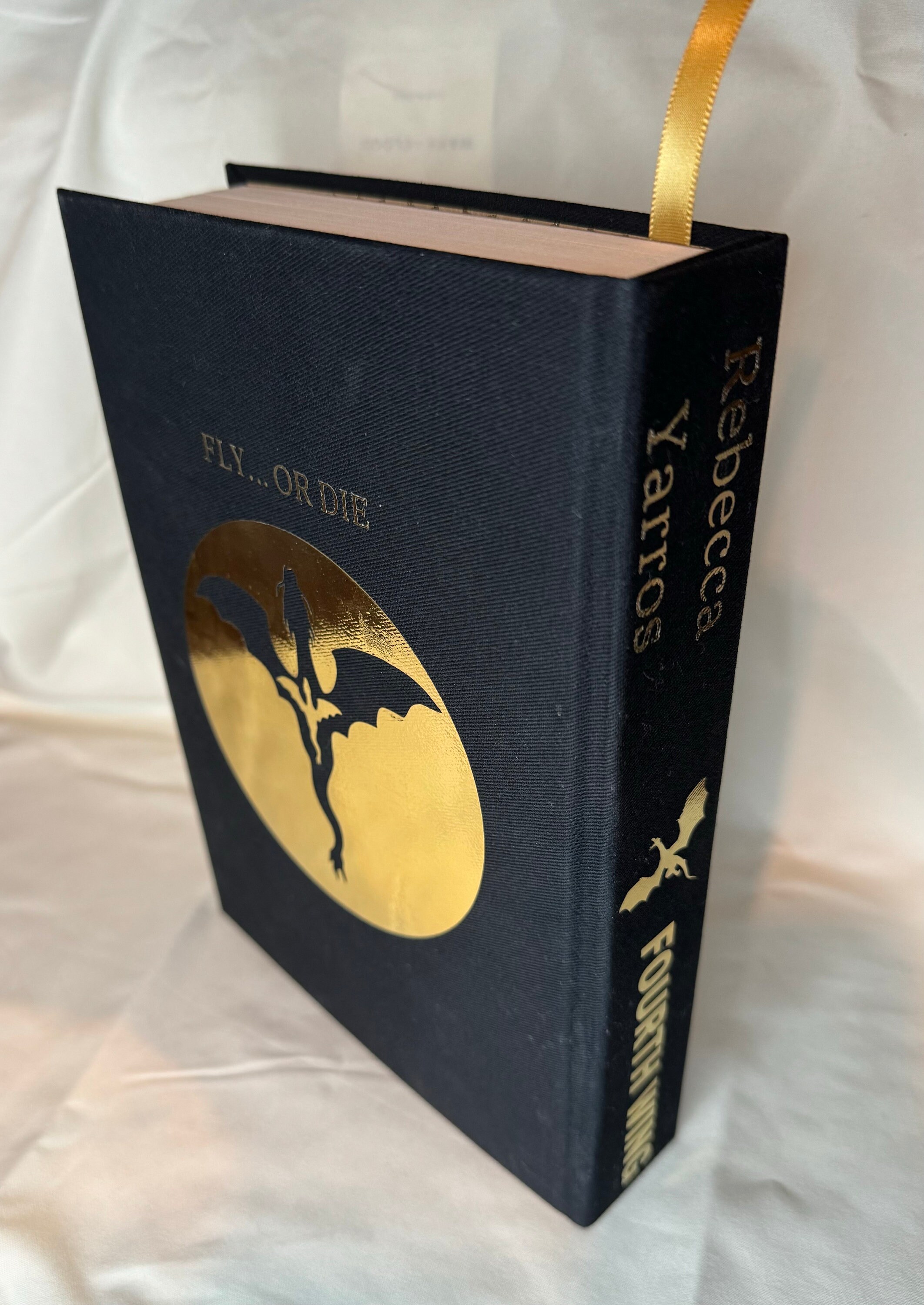 Fourth Wing & Iron Flame Rebound Books Special Edition, Handmade, Foil ...
