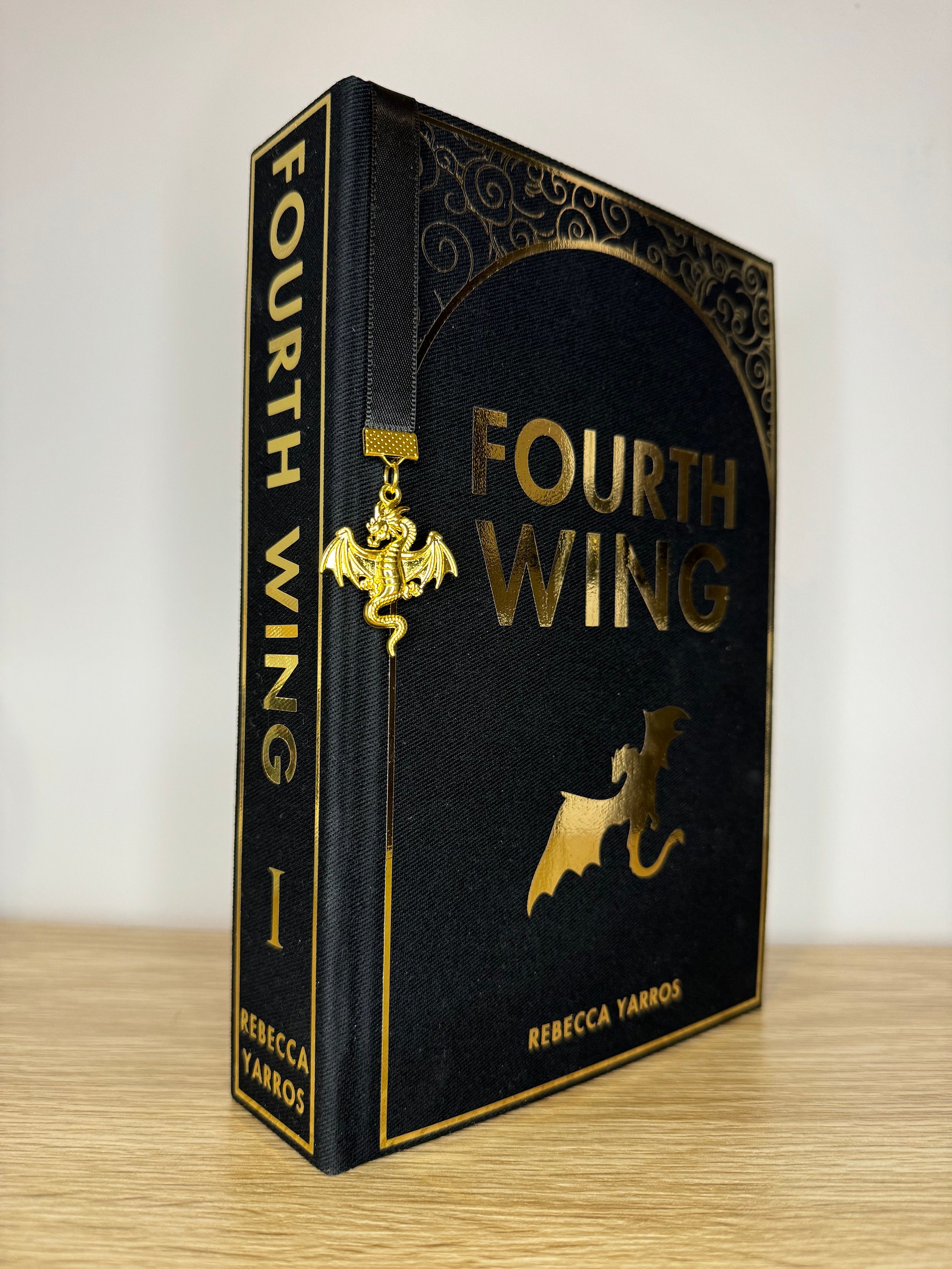 Fourth Wing Rebound Book Special Edition, Handmade, Foil Cover, Rebecca ...