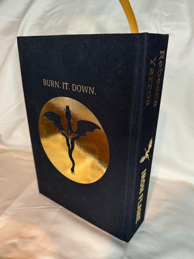 Fourth Wing & Iron Flame Rebound Books Special Edition, Handmade, Foil ...