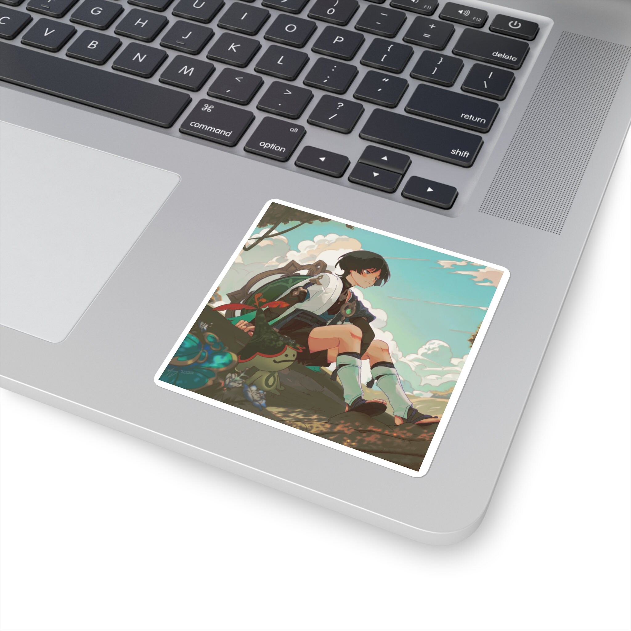 Genshin Impact Scaramouche Square Stickers - Etsy