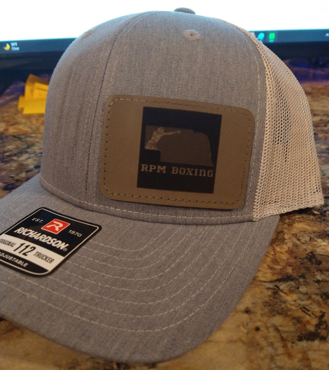 Custom Leather Patch Ball Caps - Etsy