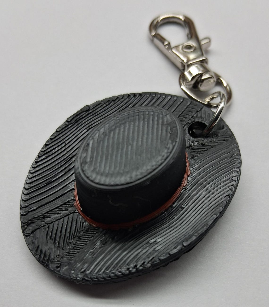 3D Printed Cowboy Hat Keychains - Etsy