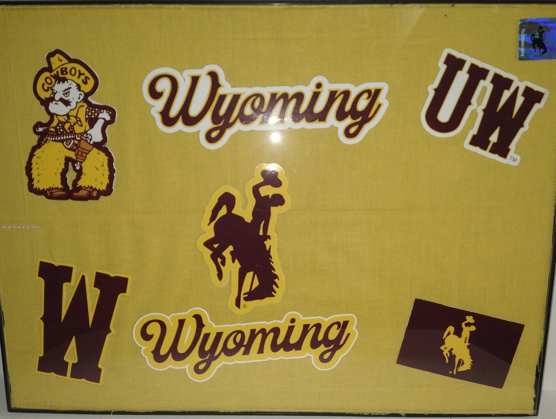 Licensed University of Wyoming Stickers - Etsy