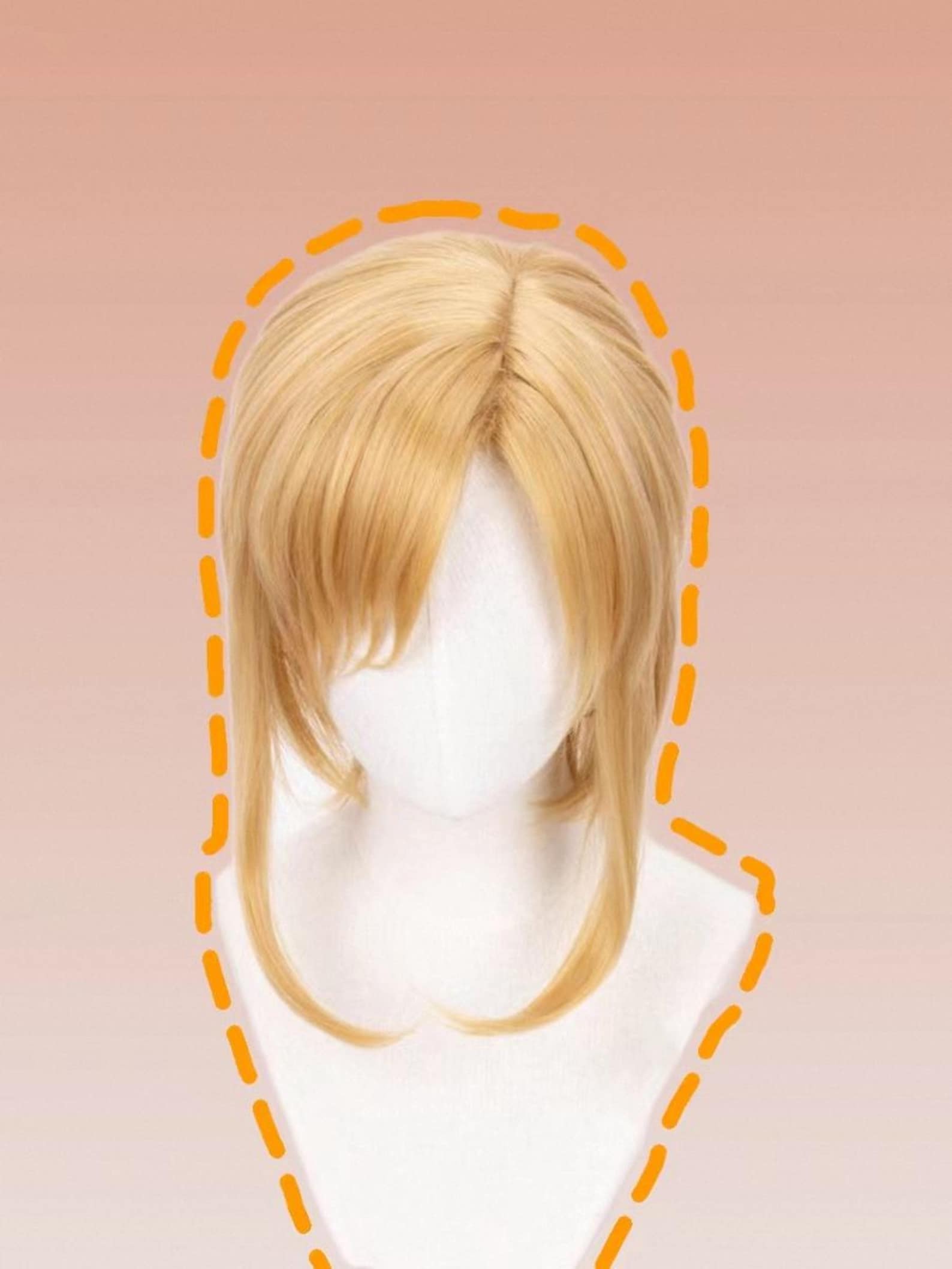 Zelda Link Wig, Kingdom of Tears Adventure Hero, Blonde Cosplay Wig ...