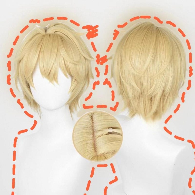 Anime Boy Wig - Etsy