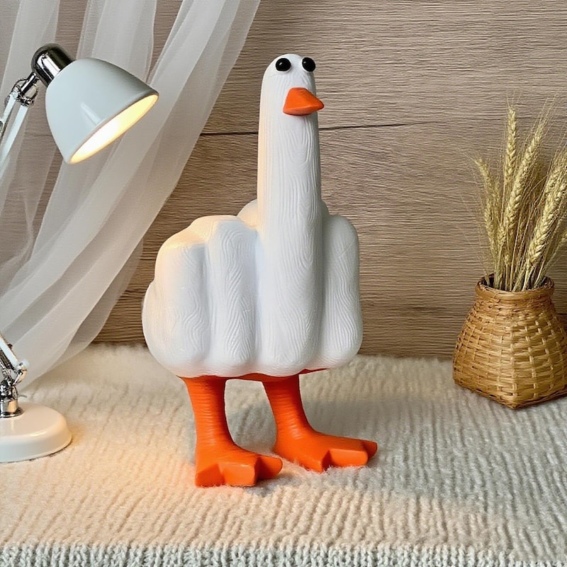 Middle Finger Duck - Etsy