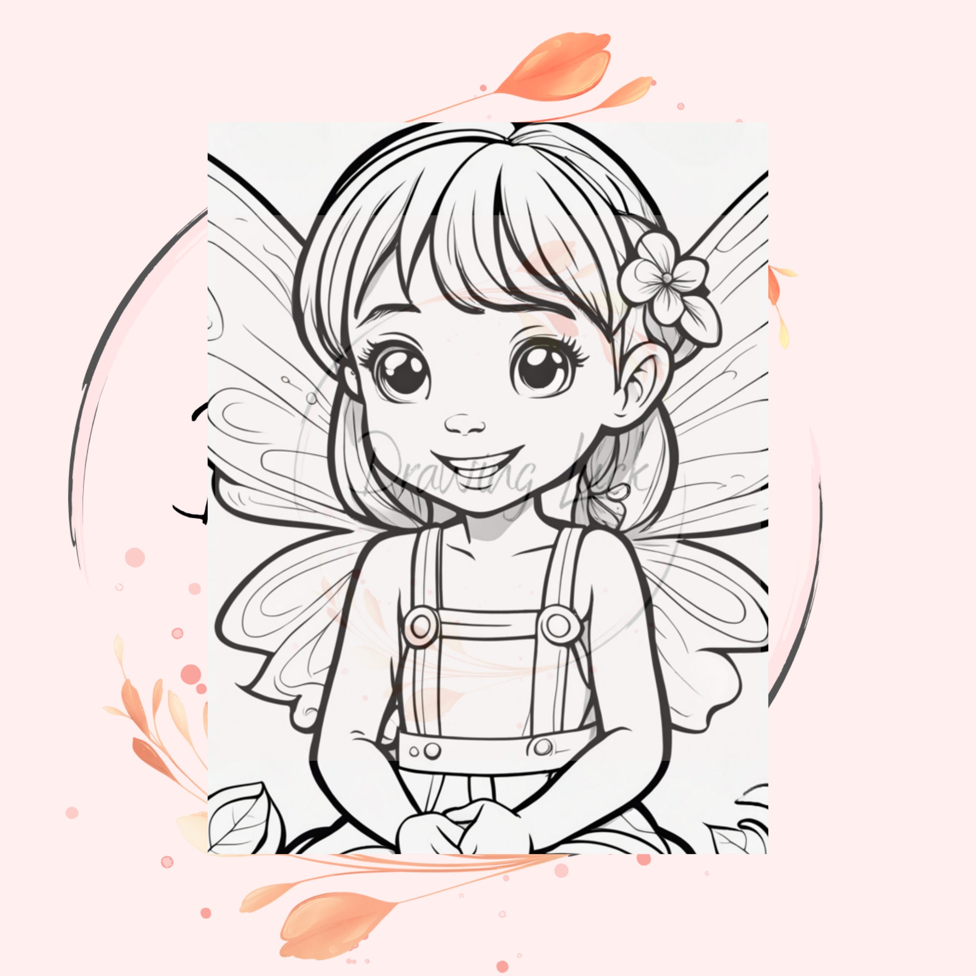 6 Fairy Kids Coloring Pages Fairy Coloring Pages Fantasy Fairy Pages Fantasy Fairy Kids Coloring ...