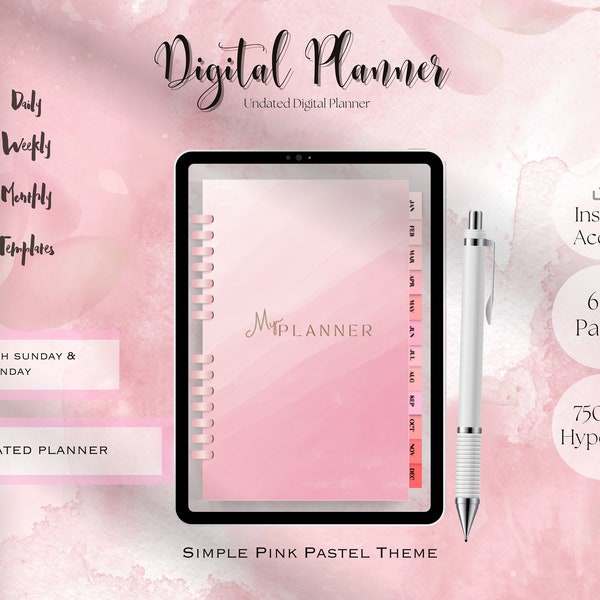 iPad Planner - Etsy