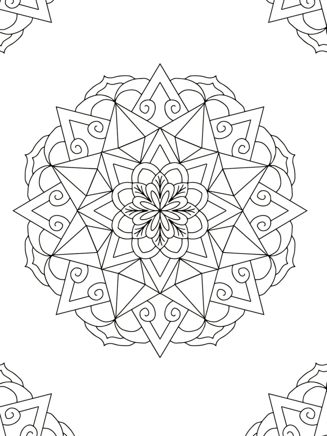 Mandela Coloring Page - Etsy