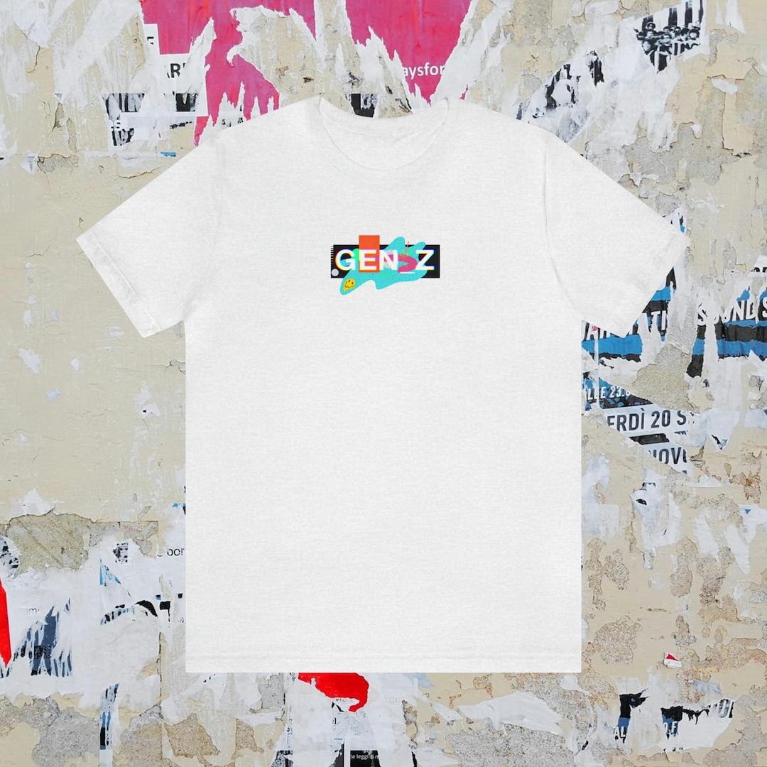 Gen-z T-shirt Retro Generation Z T-shirt 90s Design - Etsy