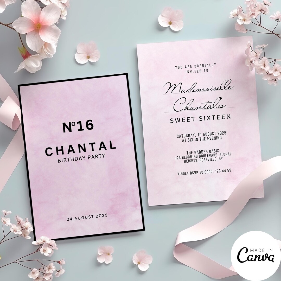 Designer Invitation Template Design, Luxury High End Minimalist Invite ...