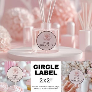 Designer Label Digital Download, Personalized High End Luxury Perfume ...