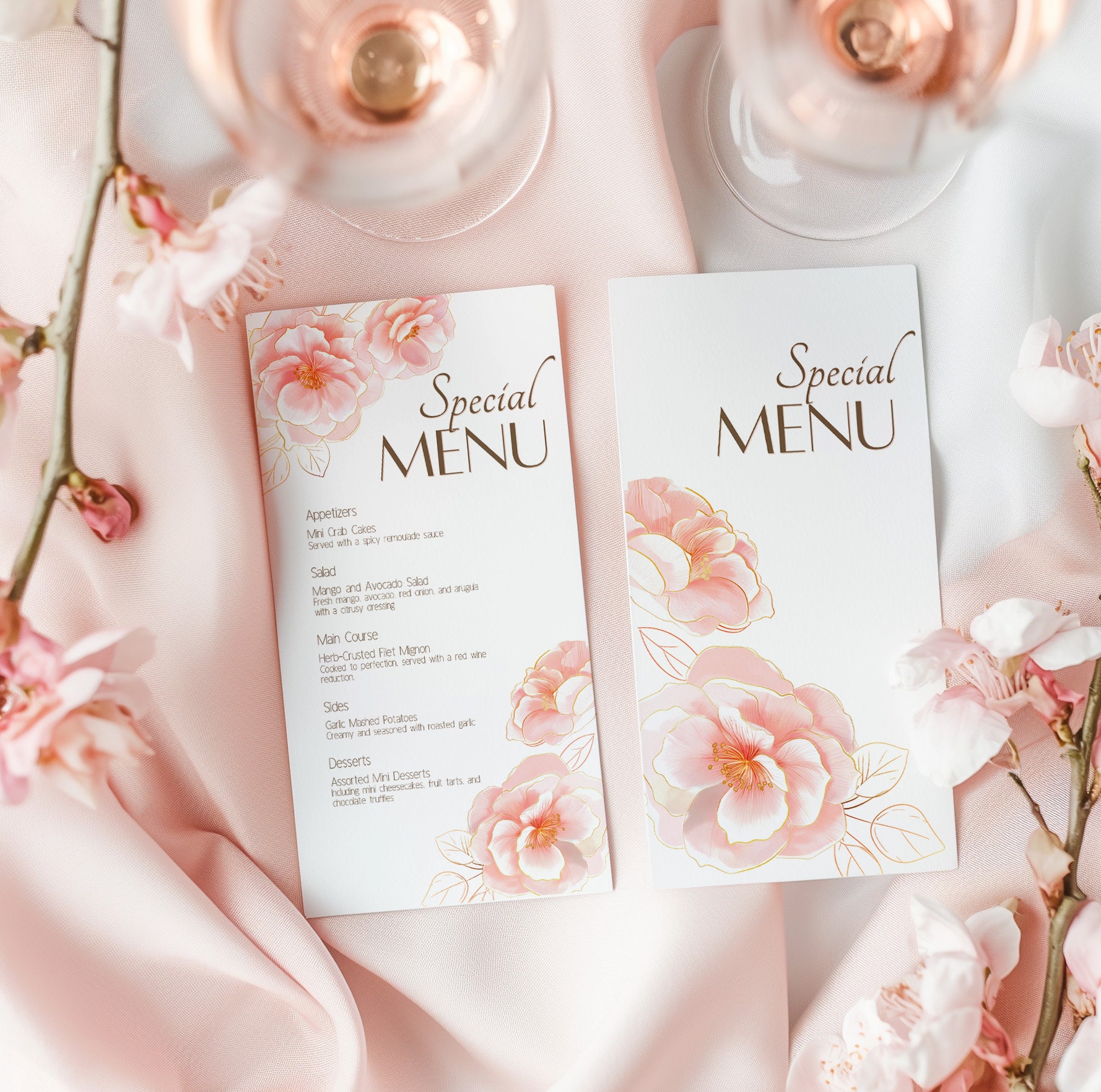 Birthday Brunch Menu Card Template, Mothers Day Menu Letter, Editable ...