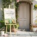 Easter Brunch Welcome Sign Template, Lent Celebration Reception Poster ...