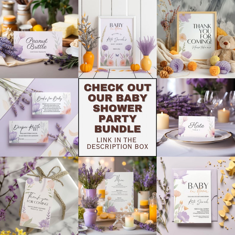 Baby in Bloom Baby Shower Welcome Sign, Spring Flowers Baby Shower ...