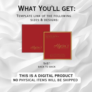 Designer Perfume Invitation Template Design, Luxury High End Scent ...