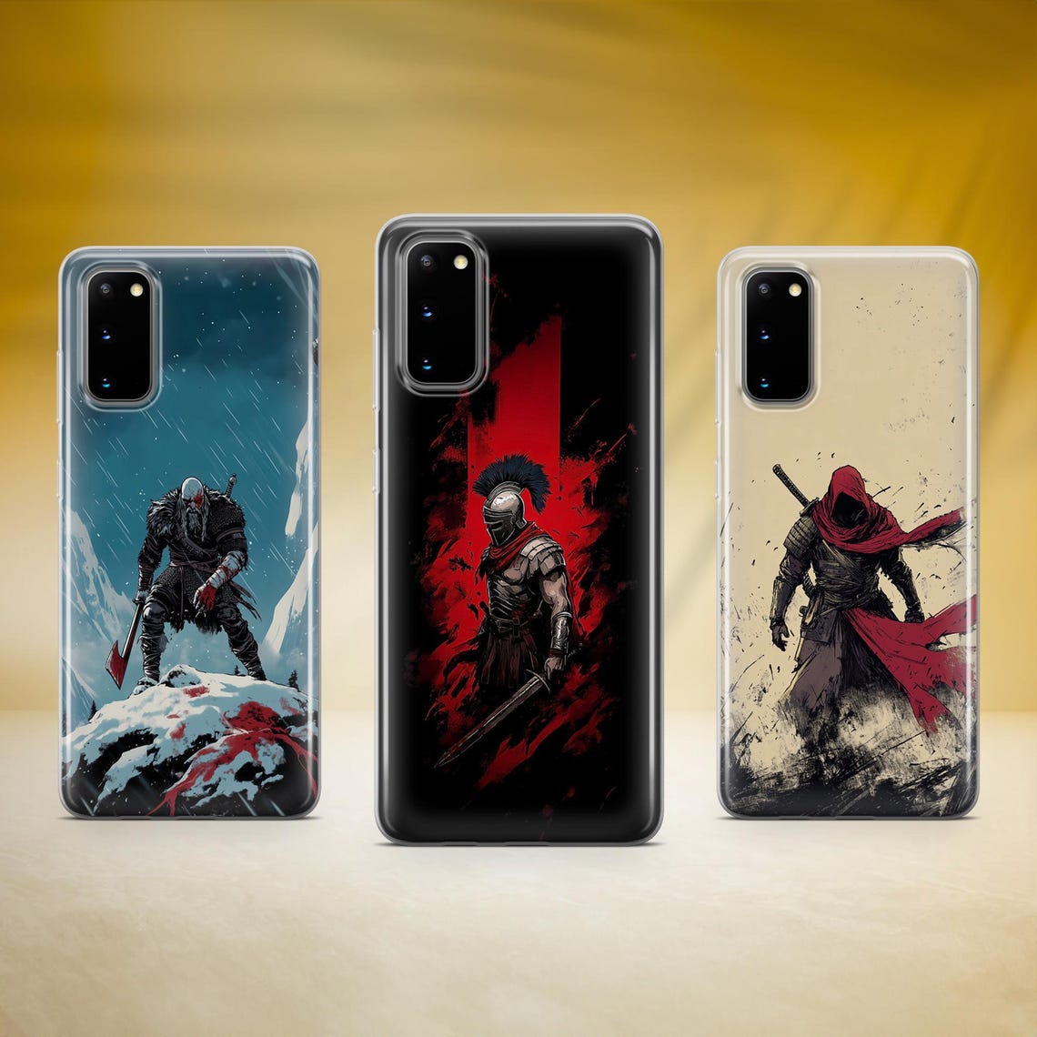 Warrior Phone Case Knight Warrior Cover Fit for iPhone 17 Pro Max 16 15 ...