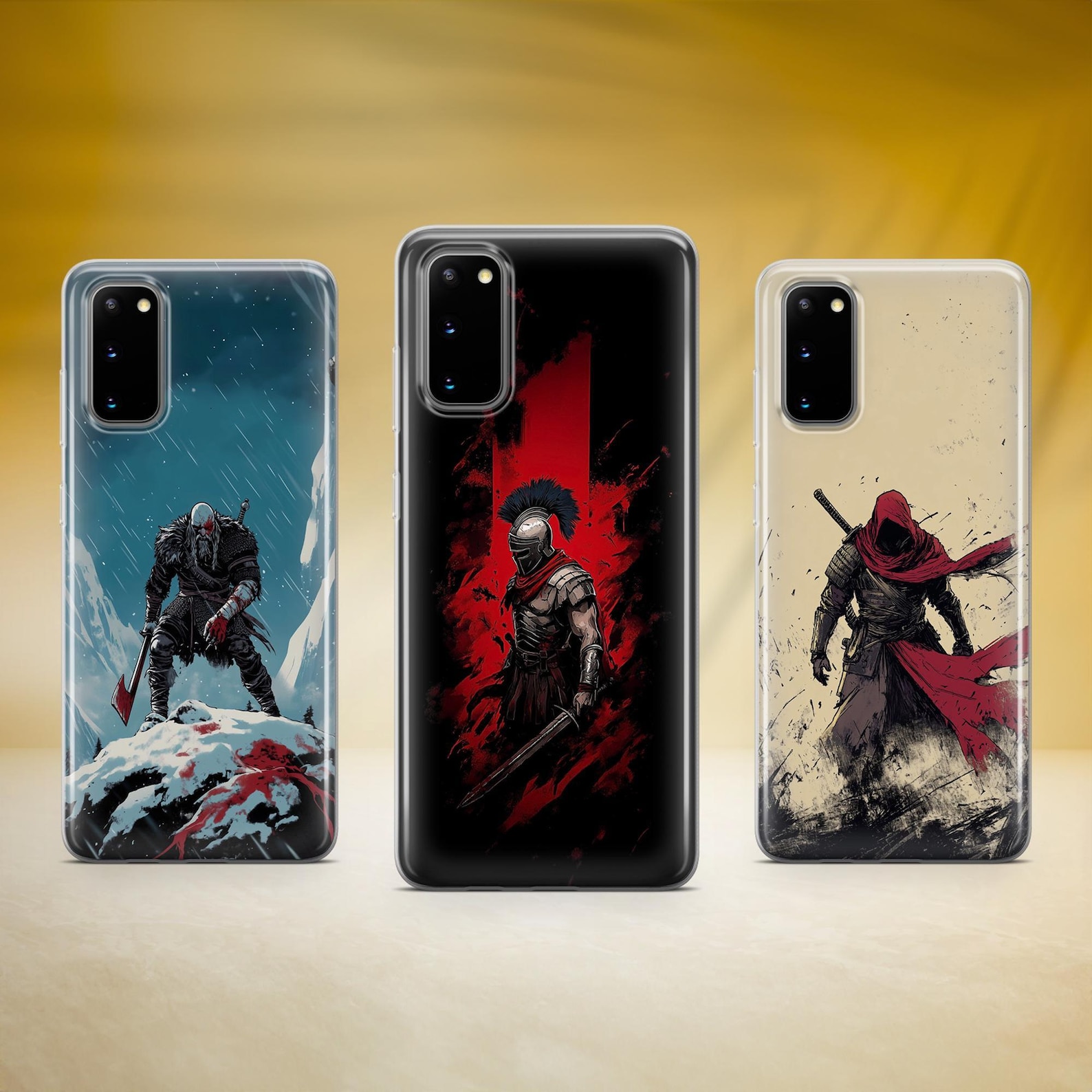 Warrior Phone Case Knight Warrior Cover Fit for iPhone 17 Pro Max 16 15 ...
