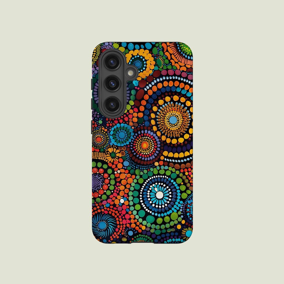 Aboriginal Art Phone Case Australian Painting Art Cover Fit for Samsung ...