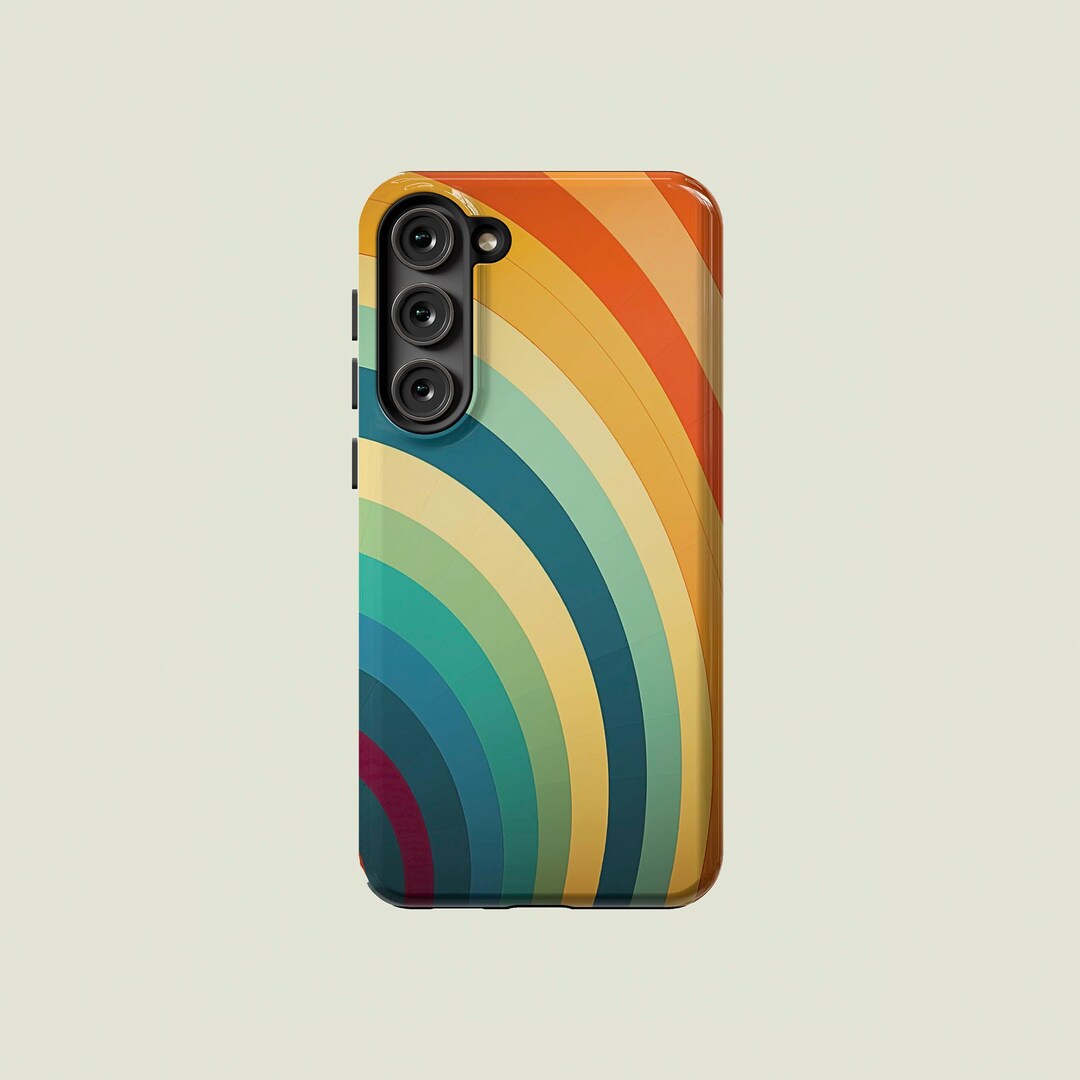 Vintage Retro Phone Case 70s Aesthetic Phone Cover Fit for Samsung ...