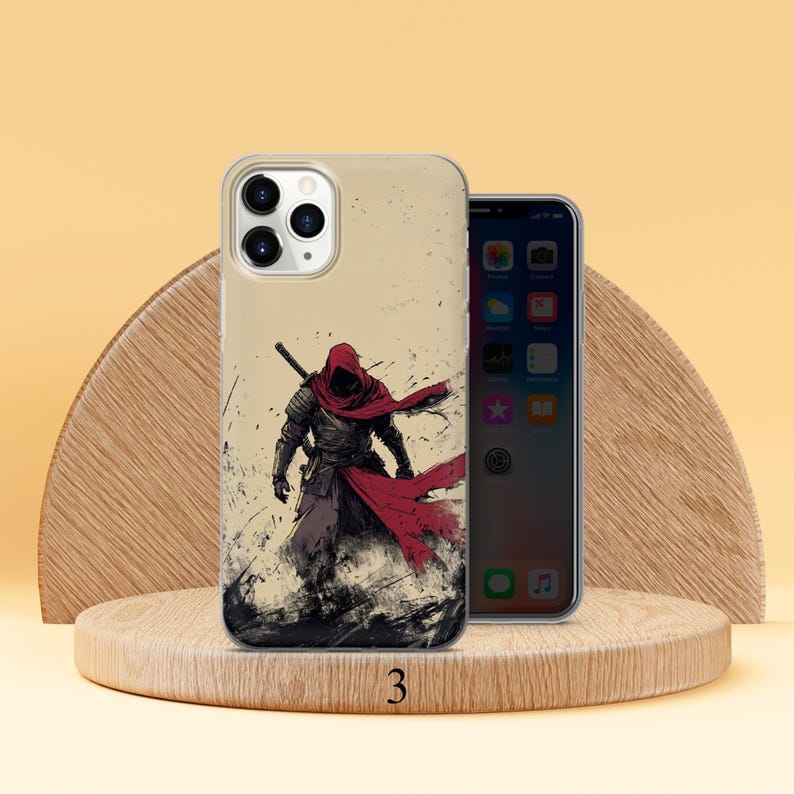 Warrior Phone Case Knight Warrior Cover Fit for iPhone 17 Pro Max 16 15 ...