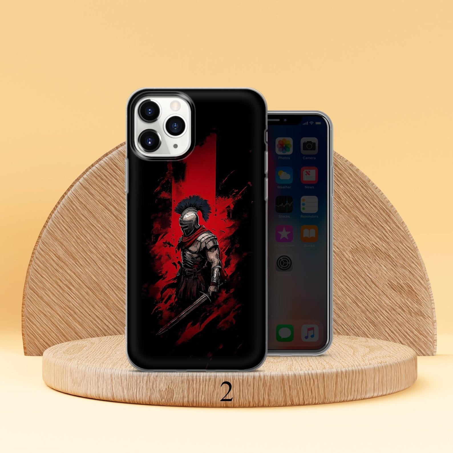 Warrior Phone Case Knight Warrior Cover Fit for iPhone 17 Pro Max 16 15 ...