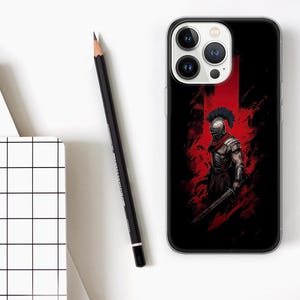 Warrior Phone Case Knight Warrior Cover Fit for iPhone 17 Pro Max 16 15 ...