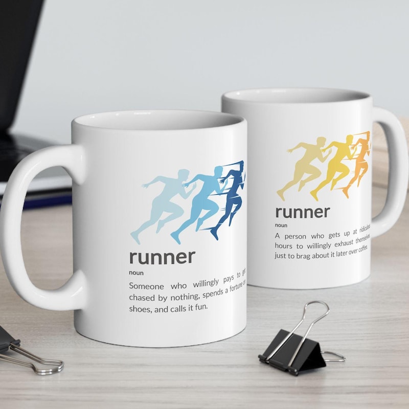 Funny Running Mug - Etsy