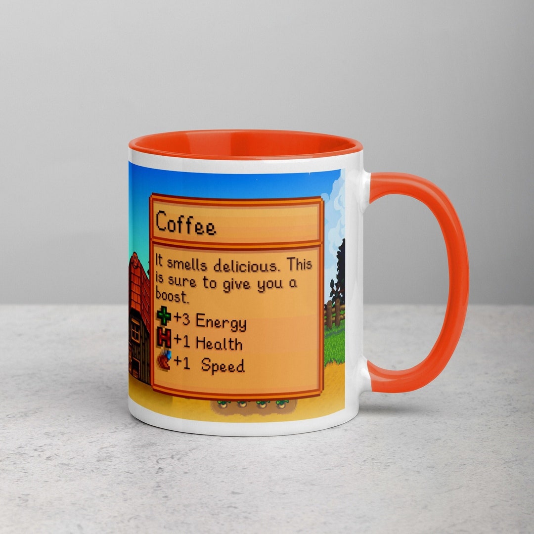 Stardew Valley Coffee Mug - Retro Pixelated Design, Gamer Gift, Ceramic ...