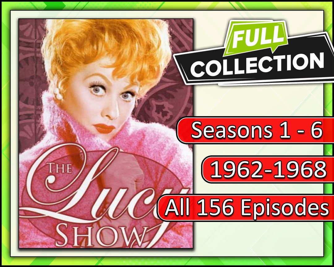 The Lucy Show: the Complete Series, Seasons 1 6, 156 Episodes 1962 1968 ...