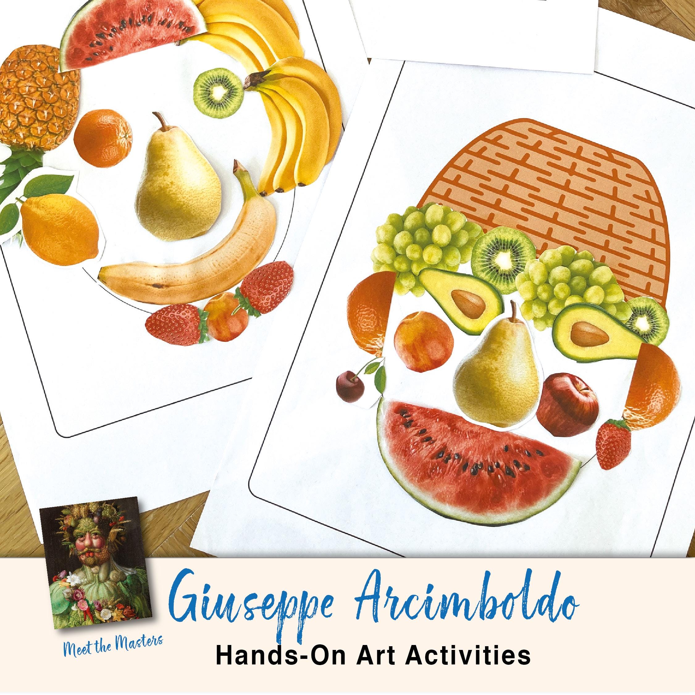 Giuseppe Arcimboldo Art Kit: Kids Activities, Homeschool Printables ...