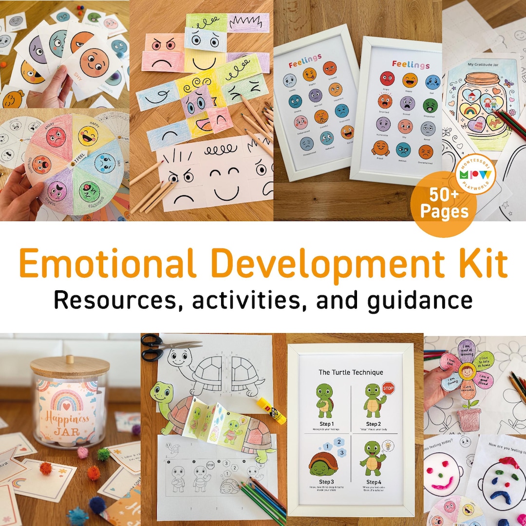 Emotions Activities for Kids Printable, Emotional Regulation Toolkit ...