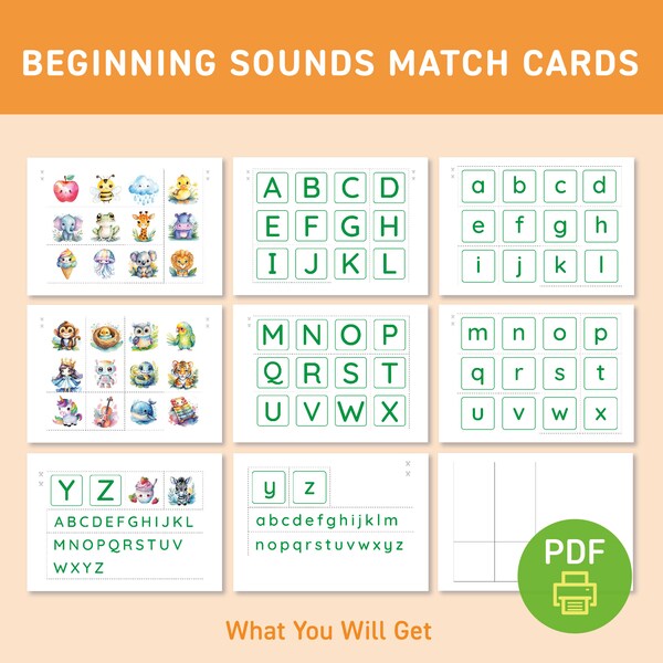 Beginning Sounds - Etsy